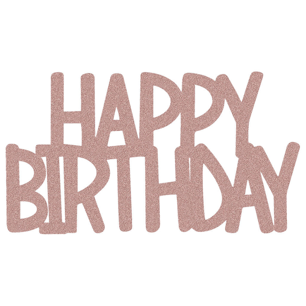 Printable Block Letters Happy Birthday