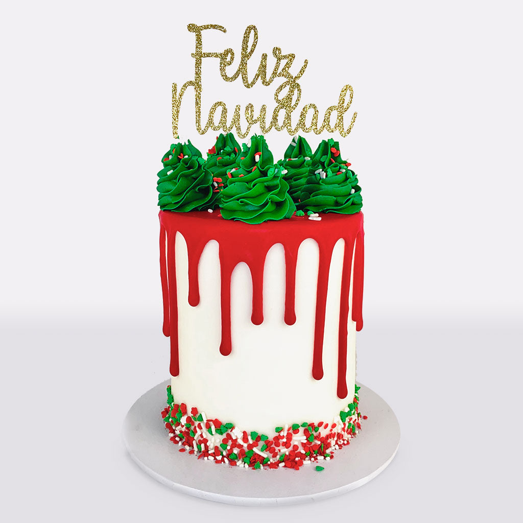 Holiday Drip – Edda's Cake Designs